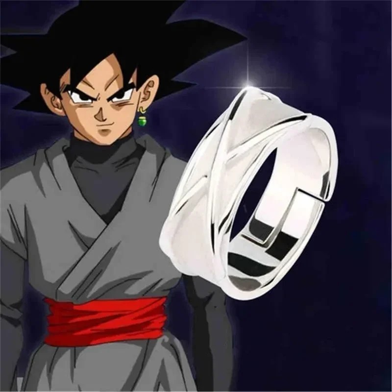 Jual Dragon Ball Z Anime Black Goku Rings Dark Zamasu Figures ...