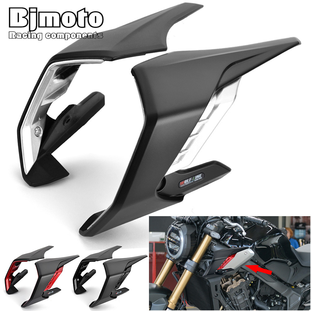 Jual Front Fairing Aerodynamic Winglets Side Spoilers Decorative ...