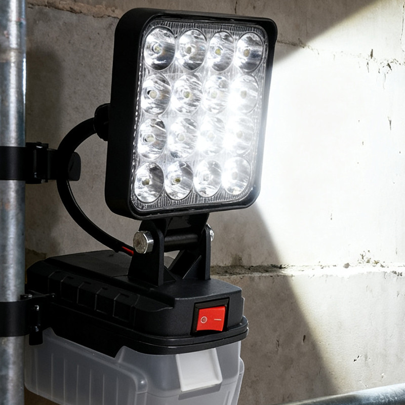 Jual Outdoor 14.4V/18V LED Work Light Lithium Battery Lanterns ...