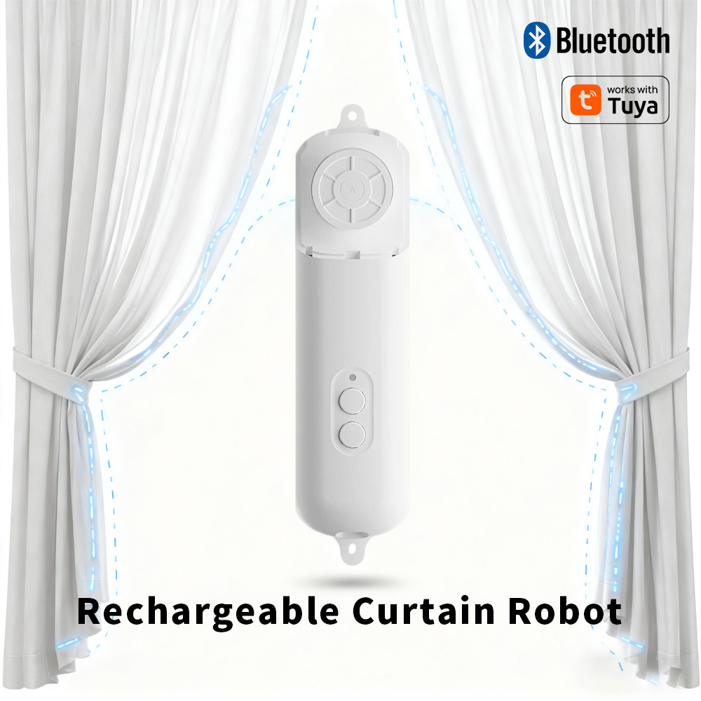 Jual TUYA Bluetooth Smart Roller Blind Curtain Robot Remote Control ...