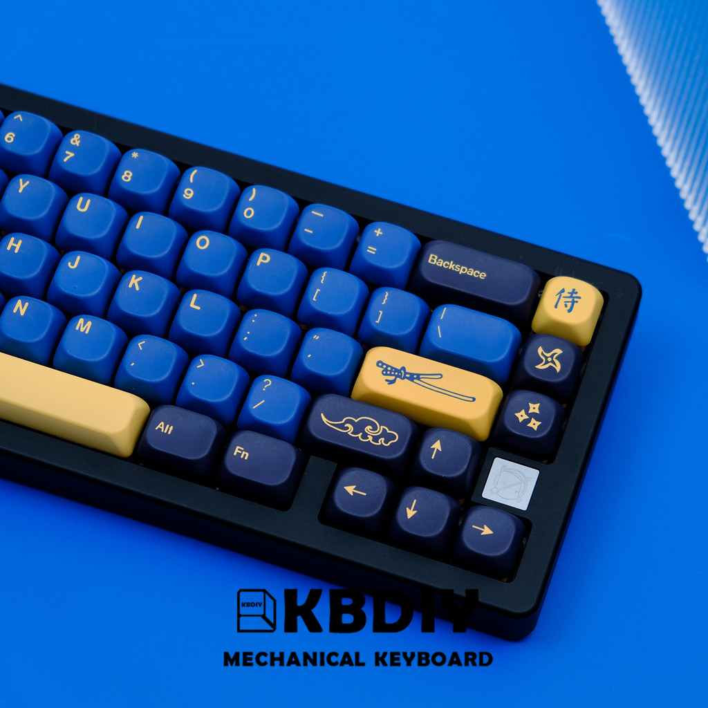 Jual KBDiy KOA Keycaps for Mechanical Keyboard Gaming Set GMK Blue ...