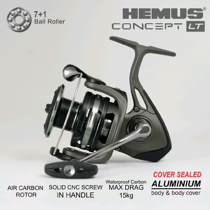 Jual Reel Pancing SW Body Aluminium Hemus Concept LT | Shopee Indonesia