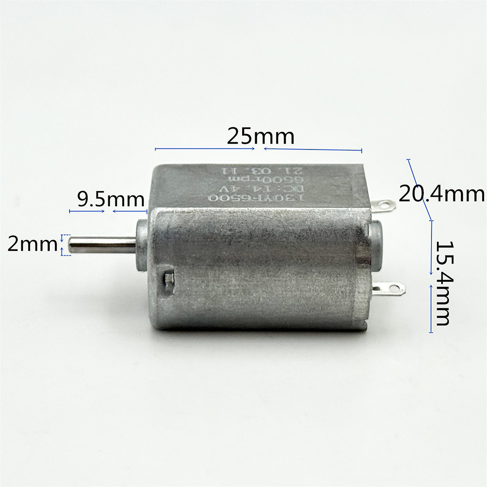 Jual Fk-130Sh Micro 130 Single Shaft Motor Dc 9V 12V 14.4V 6500Rpm High ...