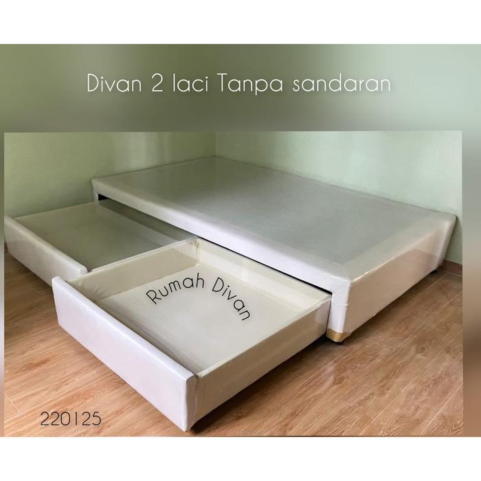 Jual Divan Dipan Alas Springbed Box Laci (Tanpa Sandaran) Uk.140*200 ...