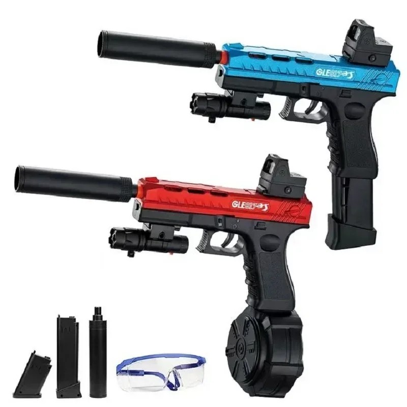 Jual 2 in 1 Automatic Shooting Splash Ball Airsoft Electric Christmas ...
