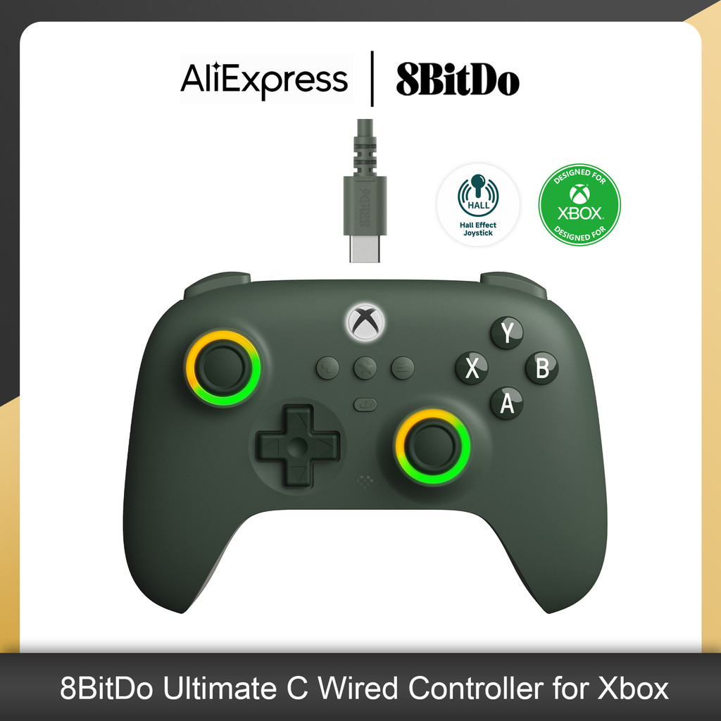 Jual 8Bitdo Ultimate C Wired Game Controller For Xbox Series X/S Xbox ...