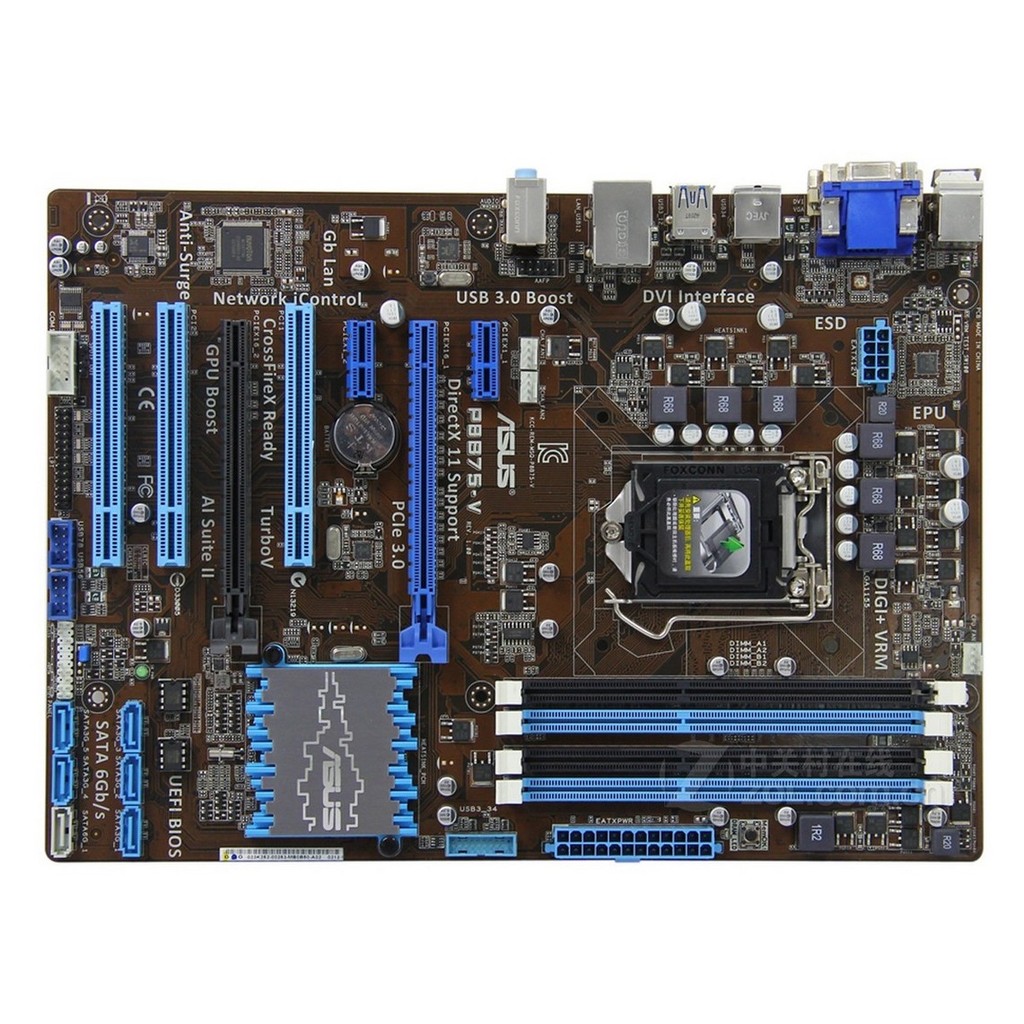 Jual Asus P8B75-V Original Desktop Motherboard Intel B75 Socket LGA ...