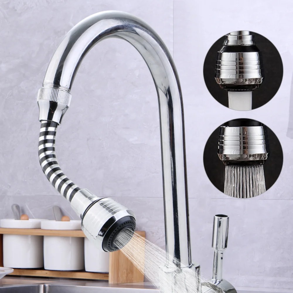 Jual 360 Universal Faucet Extender Aerator Faucet Attachment Extension ...