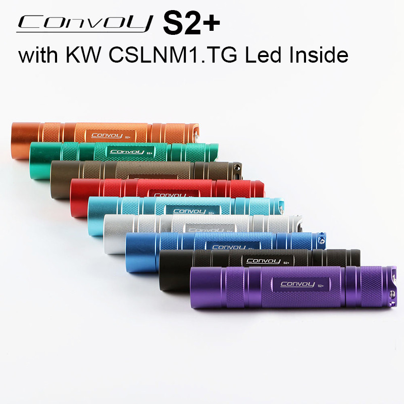 Jual Convoy S2 Plus with KW CSLNM1.TG Led Flashlight Torch Flash Light ...
