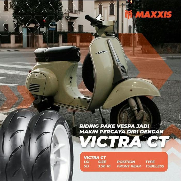 Jual Maxxis Victra CT Ring 12-13 Tubeless - Ban Tubles Motor Matic Nmax ...