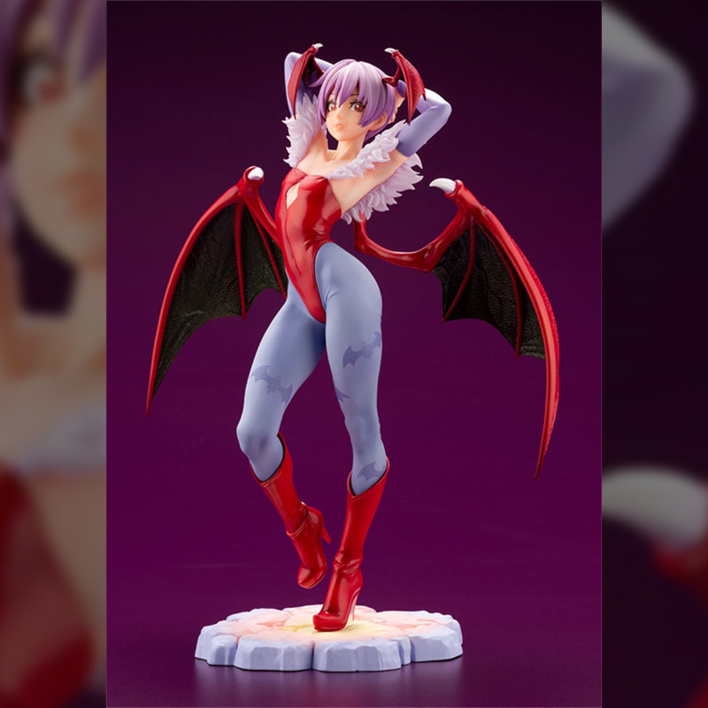 Jual Vampire Darkstalkers Lilith Action Figure Morrigan Aensland Anime ...