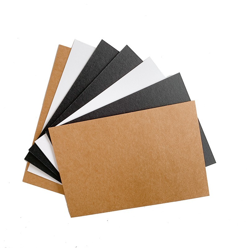 Jual 20PCS/PACK New in 2021 blank postcard card black Envelope ...