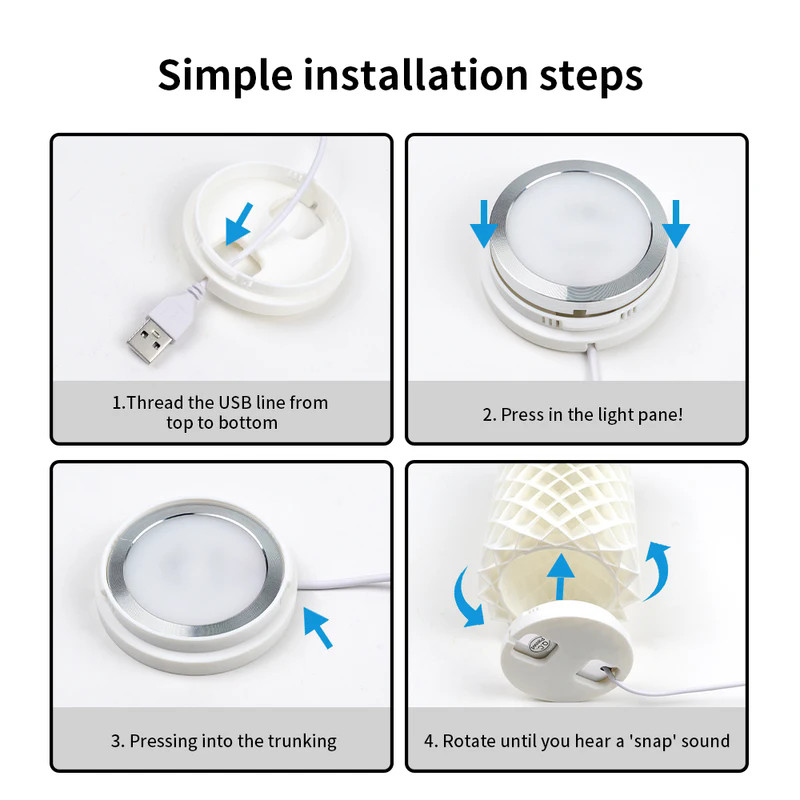 Jual Led Lamp Kit 001 Warm White Hardware Multicolour Bambulab Light ...