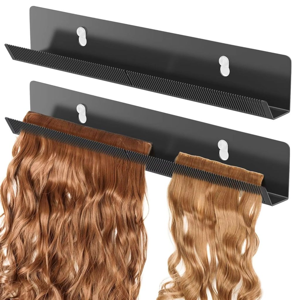 Jual Hair Want Hair Extension Holder Organizer Display Stand for Tape ...