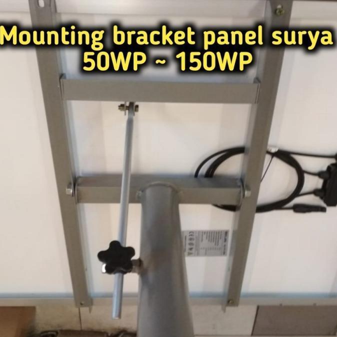 Jual Mounting Bracket Panel Surya / Solar Panel 50WP - 150WP Venus ...