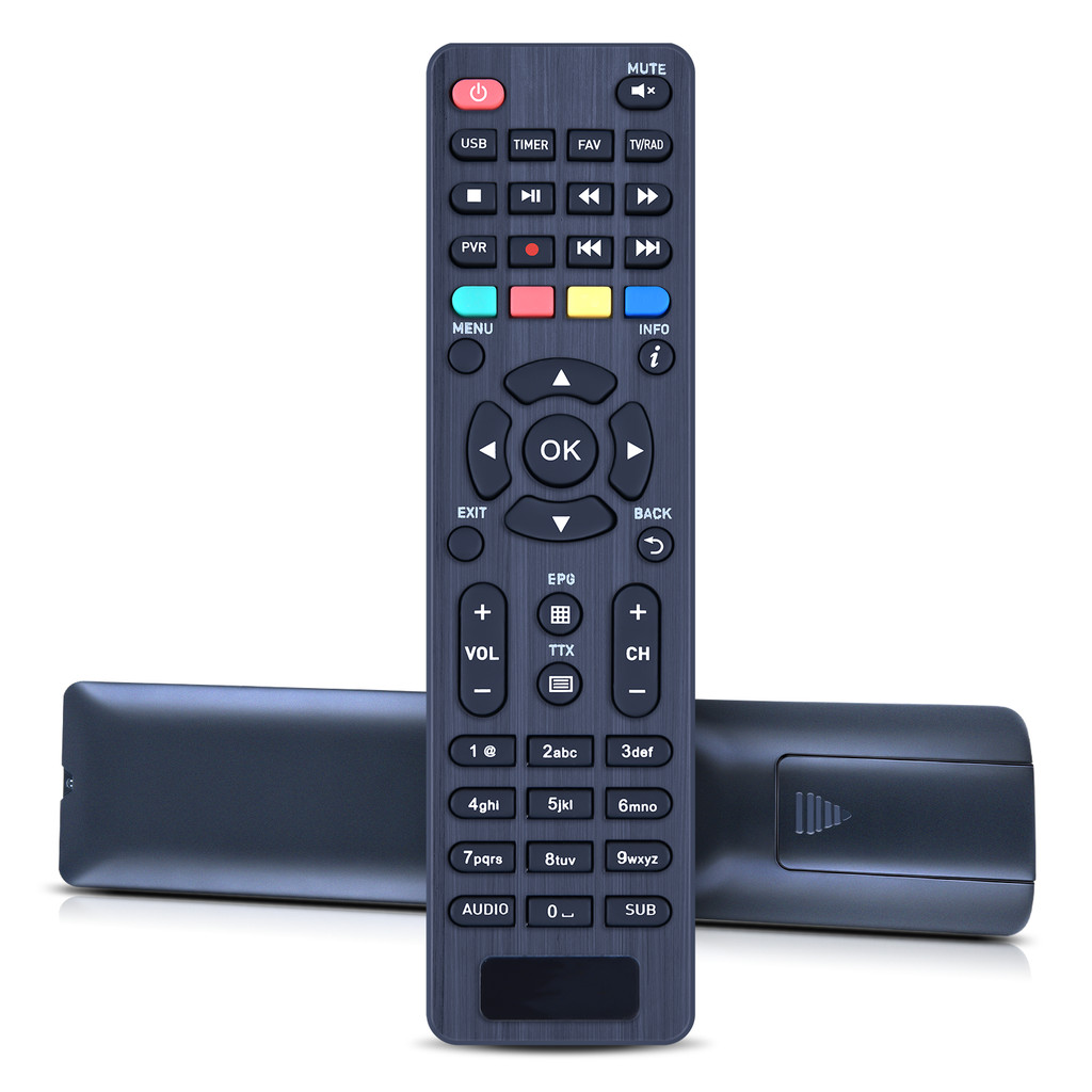 Jual New IR Remote Control for Telesystem Digital Decoder TS6822 T2HEVC ...