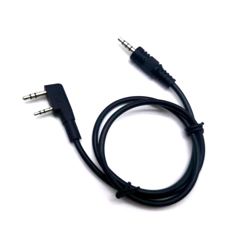 Jual 2Pin K-Type Headset Connector Plug to 3.5mm Speaker Interface ...