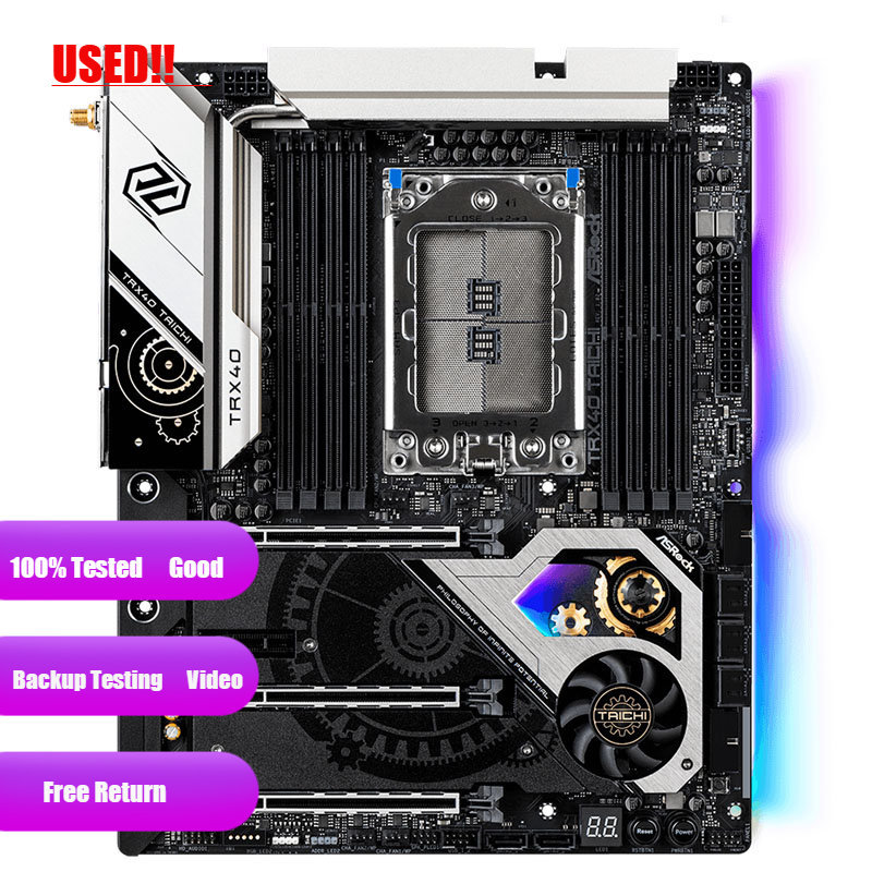 Jual ASRock Motherboard TRX40 Taichi With AMD Ryzen Threadripper sTRX4 ...