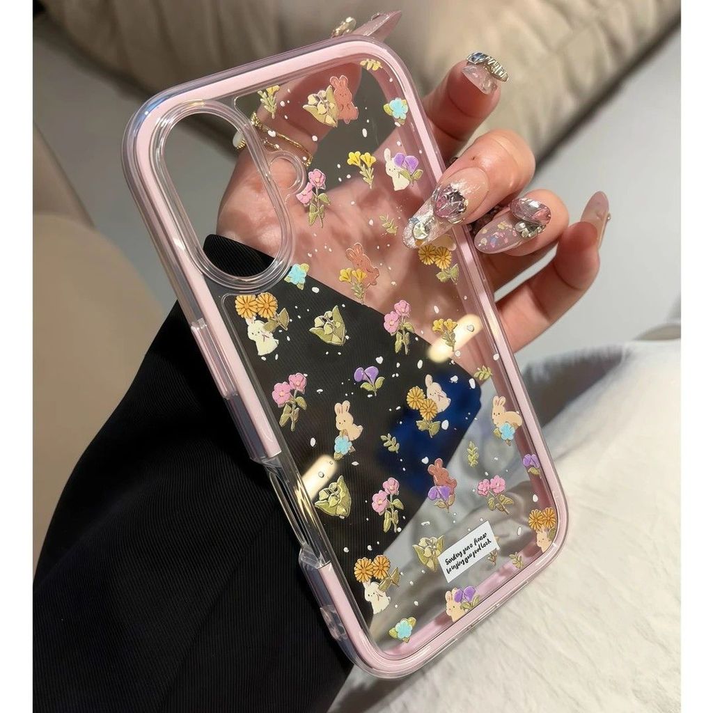Jual Kelinci Lucu Bunga Case Hp Samsung A37 A57 5G A06 5G A56 A55 A15 ...