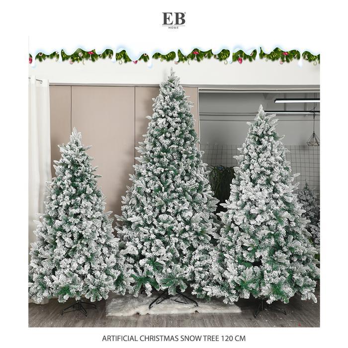 Jual Pohon Natal Besar Bersalju Premium / Artificial Christmas Snow ...
