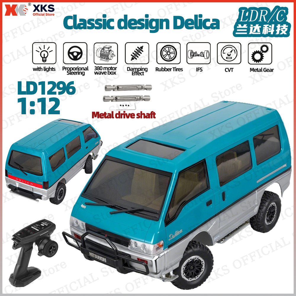 Jual Xks Ldrc Ld1296 1/12 Scale 2-Speed Transmission Electric Rc Off ...