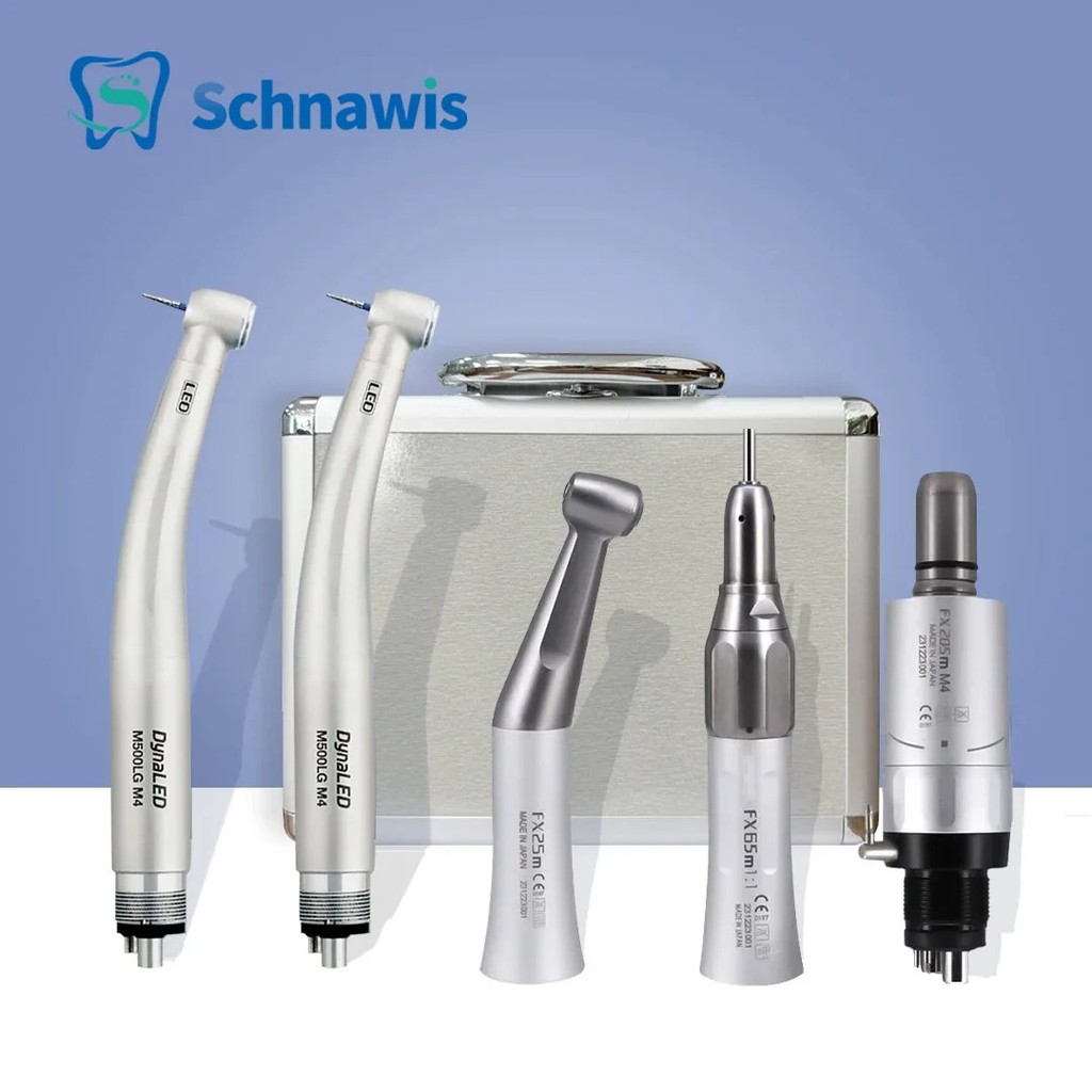 Jual Dental 1:1 Contra Angle Low Speed Direct Drive Handpiece FX Set ...