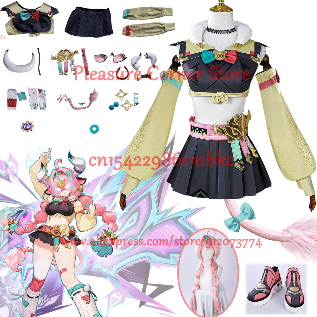 Jual IN STOCK 2025 Game Genshin Impact Varesa Cosplay Costume Full Set ...