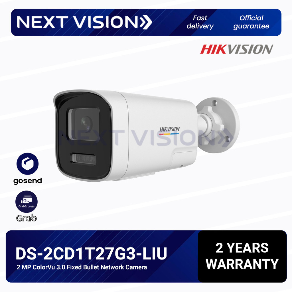 Jual DS-2CD1T27G3-LIU - HIKVISION IP 2MP COLORVU HYBRID LIGHT AUDIO ...