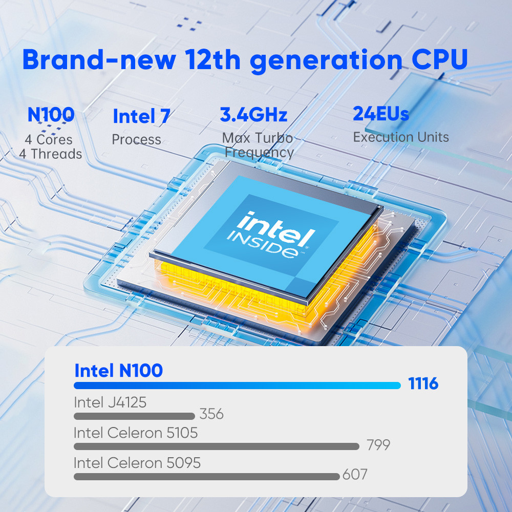 Jual 2-Bay NAS Mini PC R1 PRO 12th Gen Intel N100 DDR4 NVME Network ...
