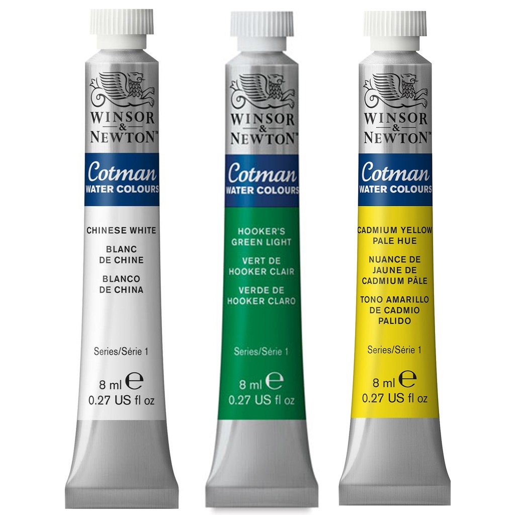 Jual British Windsor Newton 21ml Watercolor Paint Academic Tubular ...