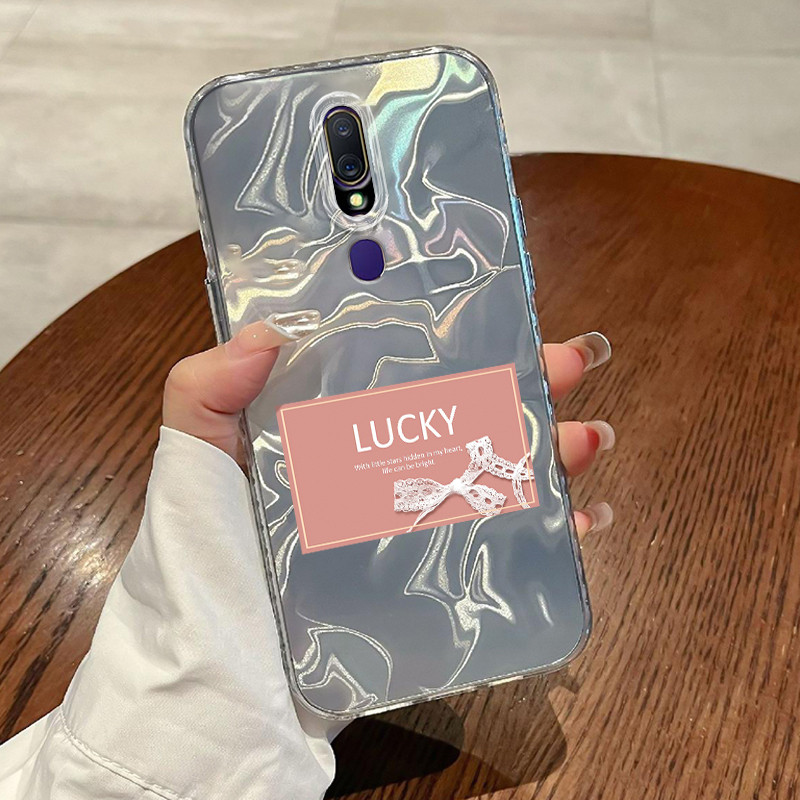 Jual Casing Hp Untuk OPPO F11 A9 2019 A9x Case Lucky Card Pita renda ...