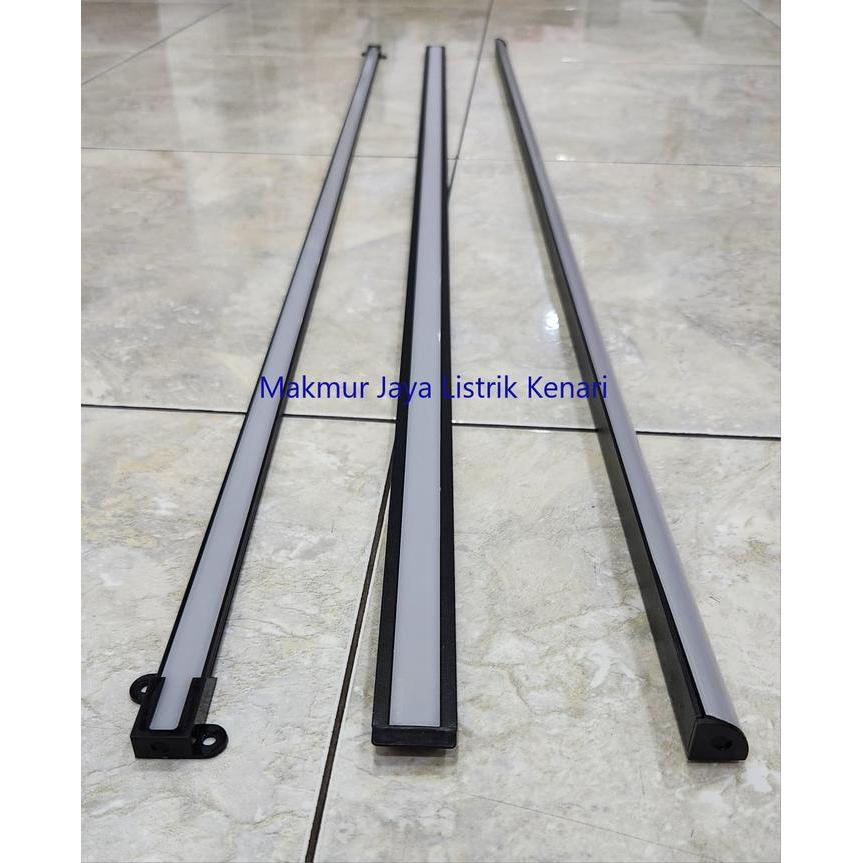 Jual New List LED Rumah Lampu LED Strip Alumunium Acrylic Cover Hitam 1 ...