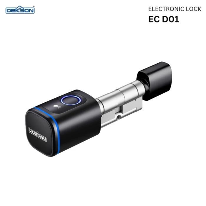 Jual Dekkson Smart Home Cylinder Silinder Kunci Pintu Door Lock EC D01 - 80MM BLACK | Shopee ...