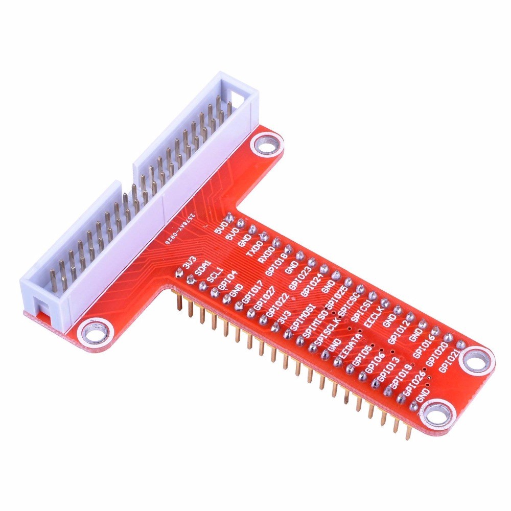 Jual RPi GPIO Breakout Expansion Board + 40pin Flat Ribbon Cable for ...