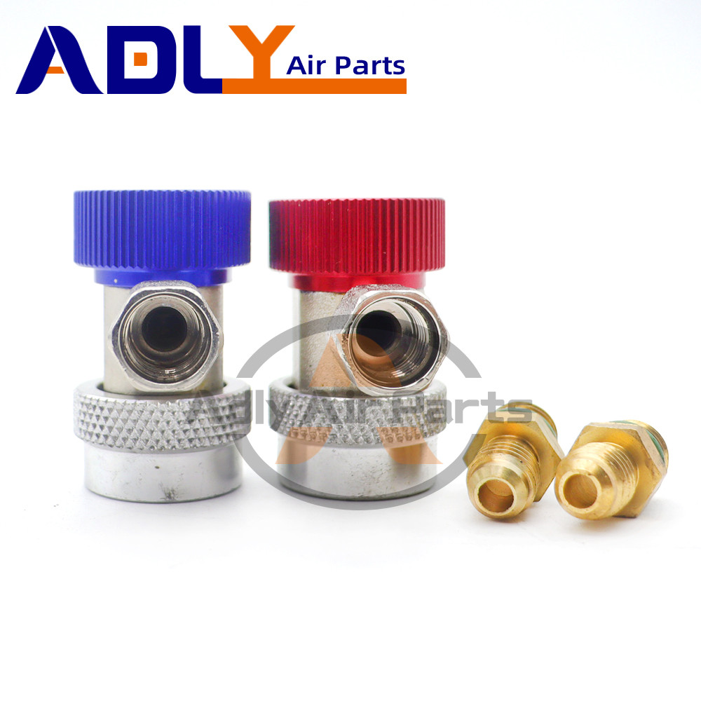 Jual R134A Car Quick Coupler Connector Adapter HL Manifold Connector ...