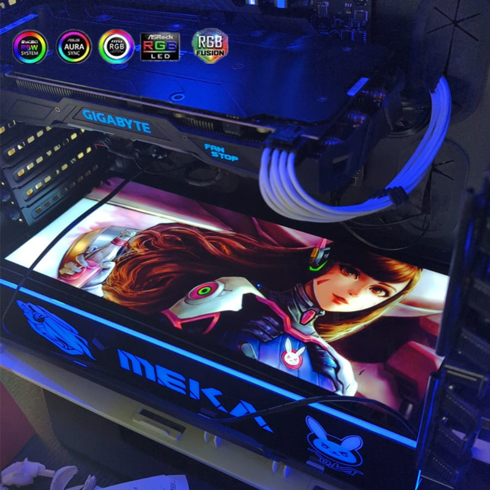 Jual Customized Computer Case RGB Panel 5V/12V RGB Colorful Modding For ...