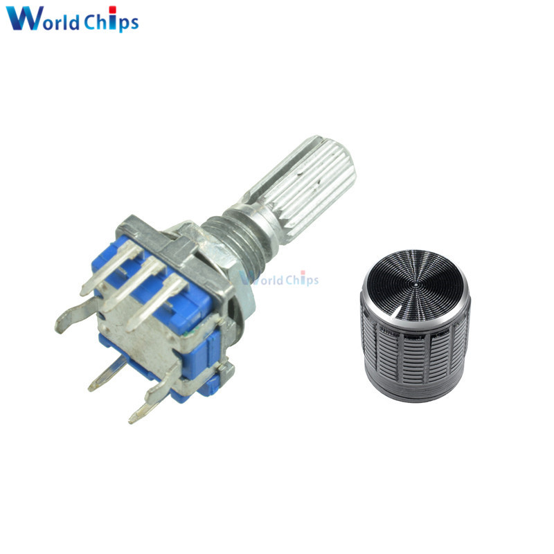Jual 5 Set 360 Degree Ec11 Rotary Encoder Code Switch Digital ...