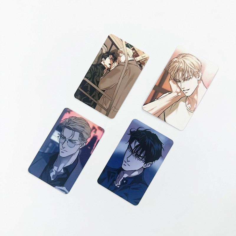 Jual 5Pcs Korean Webtoon Flash Light Photo Cards Set - Manga Characters ...