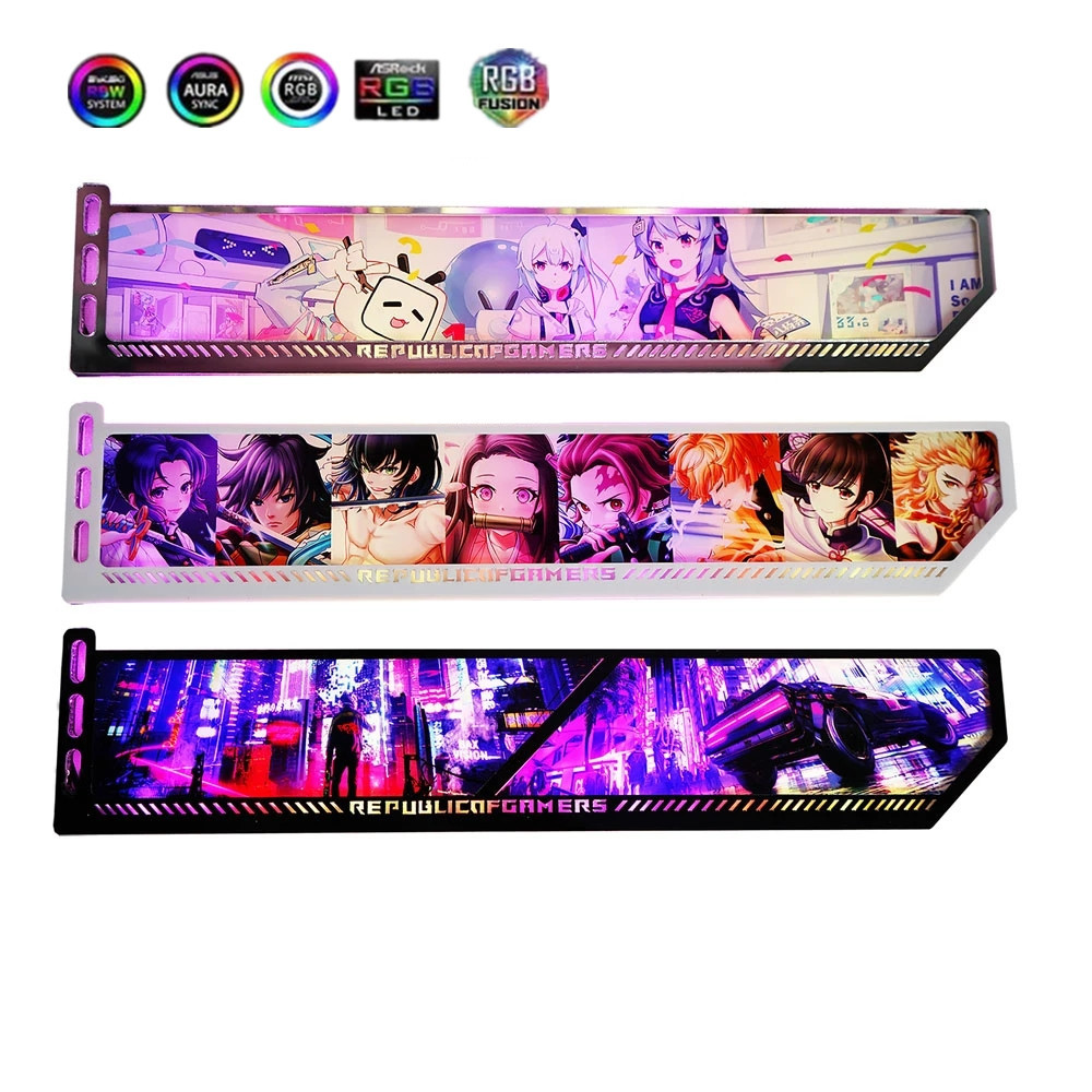 Jual ARGB Graphics Card Bracket,Customized RTX3090 4090 Series Anime ...