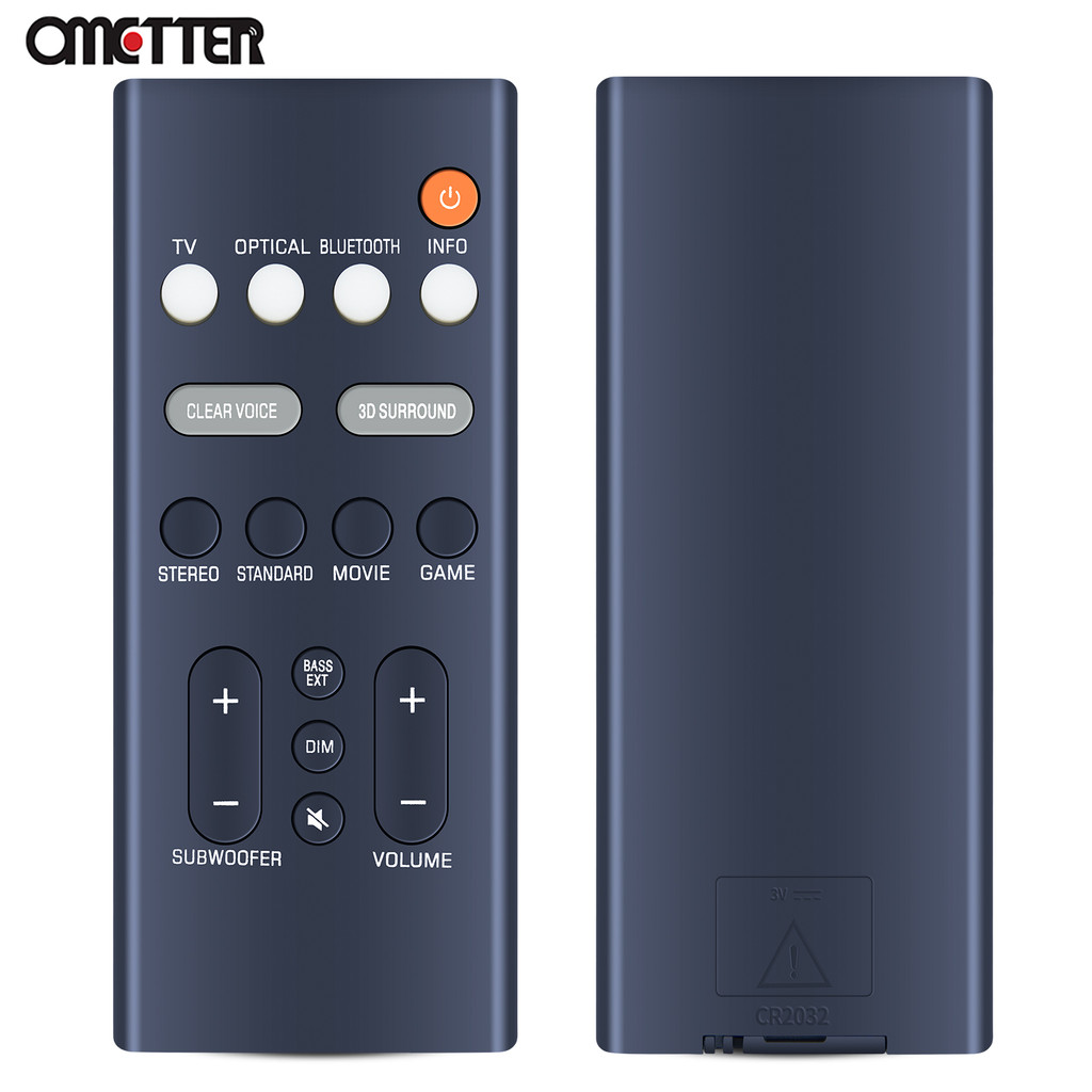 Jual Soundbar Remote Control VDQ7630 for Yamaha Soundbar SR-B20A ...