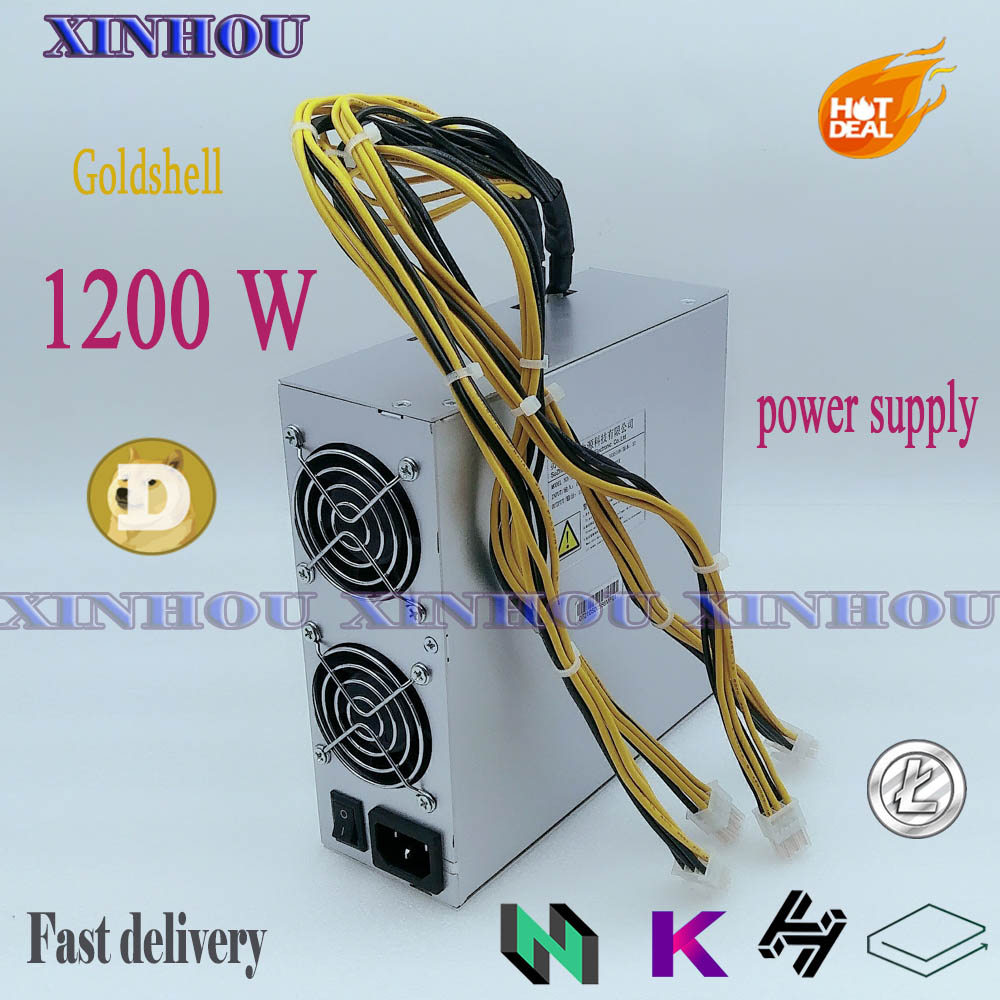 Jual New Goldshell Recommend 1200W Mute Power Supply Suitable for ASIC ...