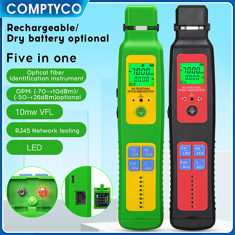 Jual Comptyco 5 In 1 Optical Fiber Identification Instrument Live Fiber ...