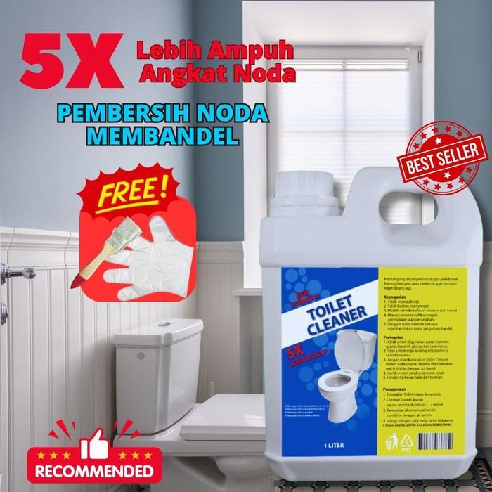 Jual Toilet Cleaner Cleanpro 1 Liter Cairan Pembersih Serbaguna Kerak ...