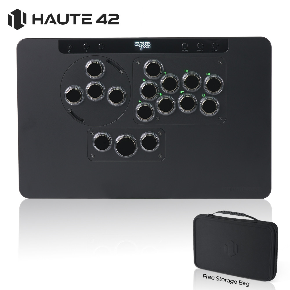 Jual Haute42 HautePad X Hitbox Leverless Controller Arcade fight stick ...