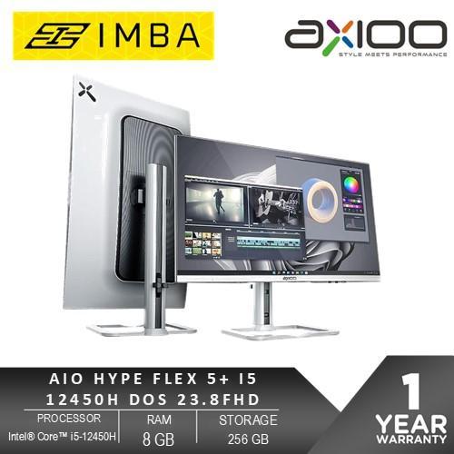 Jual ebpd- Axioo Aio Hype Flex 5+ I5 12450H 8Gb 256Gb Dos 23.8Fhd Ips ...