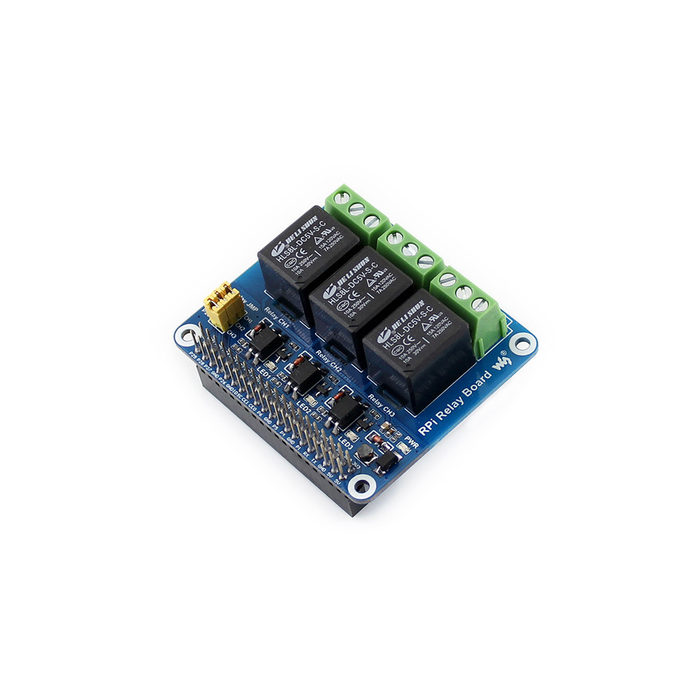 Jual 5V 3-Channel Relay Module Expansion Board Breakout Shield HAT Kit ...