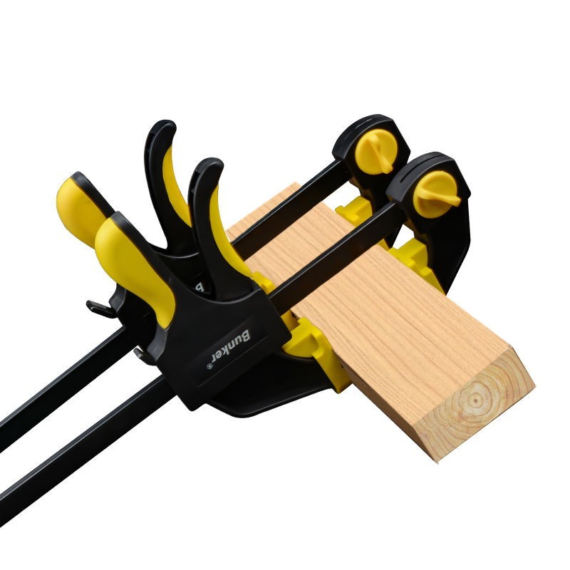 Jual 6/12Inch Wood Working F Clamp Clip Quick Ratchet Clip Heavy Duty ...
