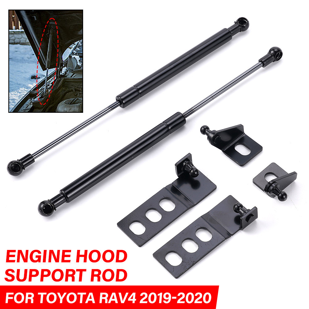 Jual 2X For Toyota Rav4 Rav-4 2019 2020 Car Front Engine Bonnet Gas ...