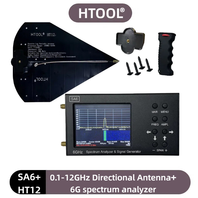 Jual Professional 6GHz portable spectrum analyzer and signal generator ...