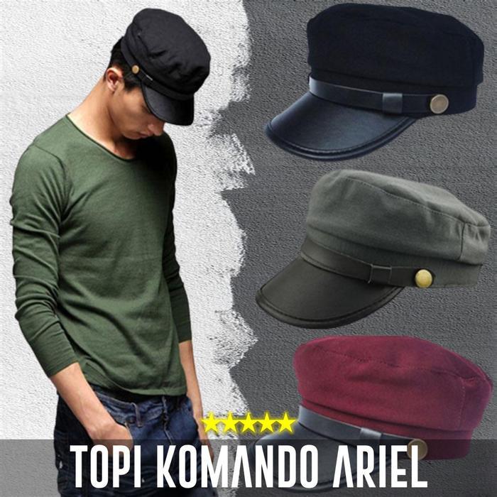 Jual h2e3- Military Caps Topi Komando Keren Banyak Pilihan Warna / Topi ...